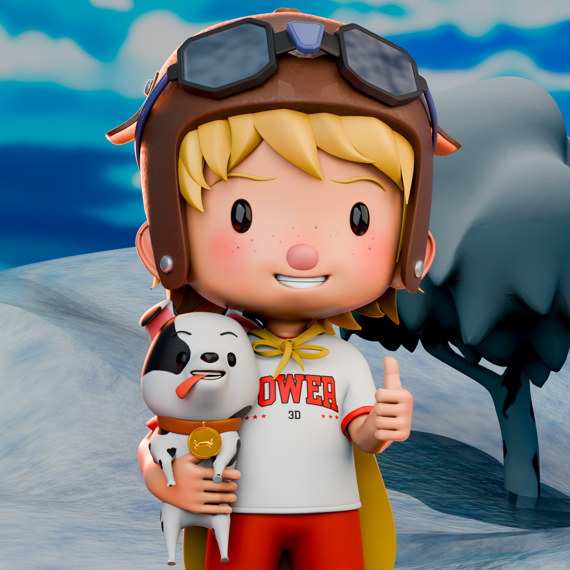 ArtStation - Mis aventuras con toby