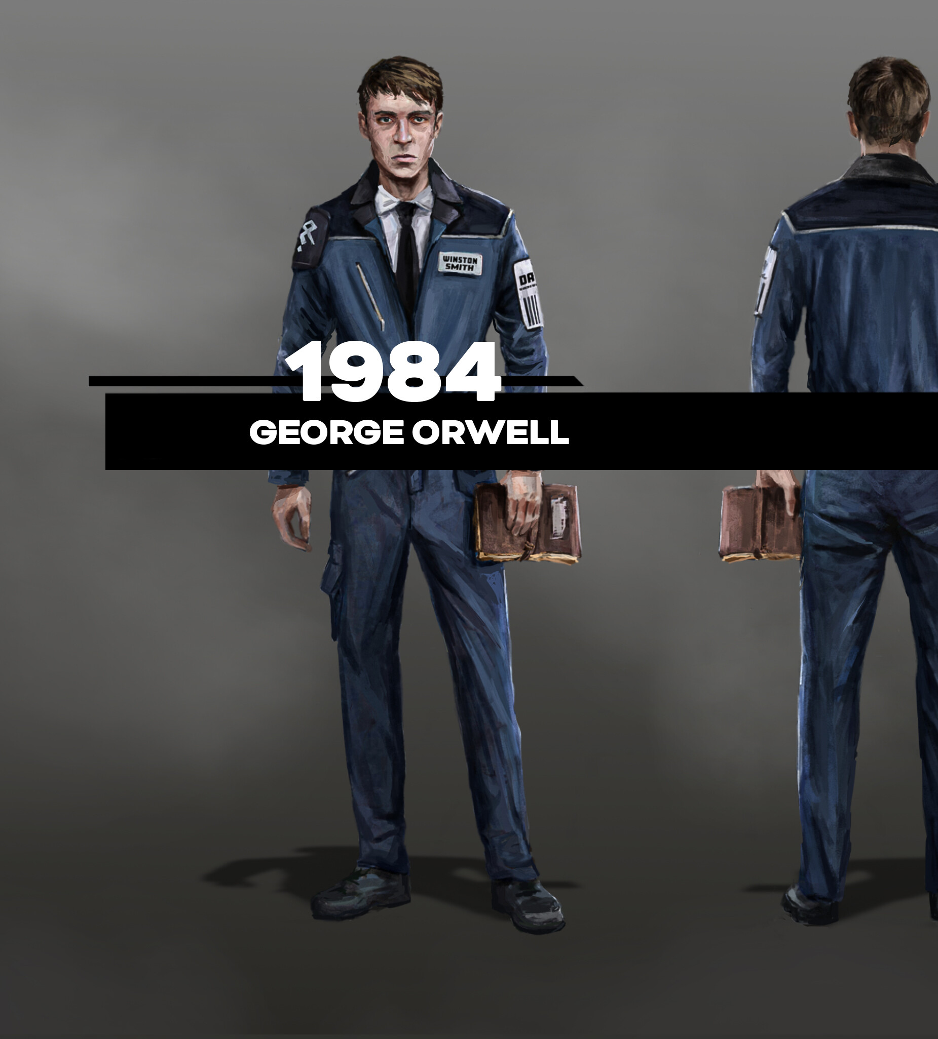 ArtStation - 1984 Winston Smith