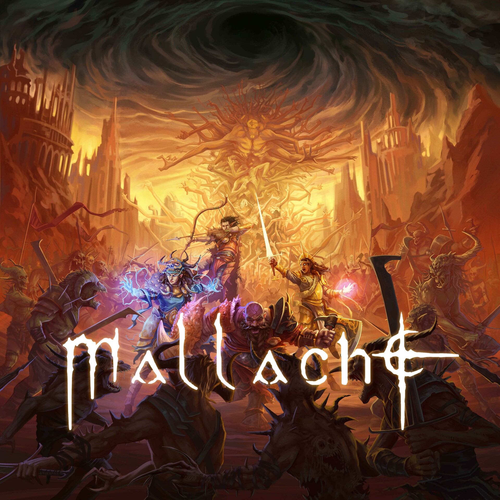 ArtStation - Battle of Hell - Mallacht Cover Art