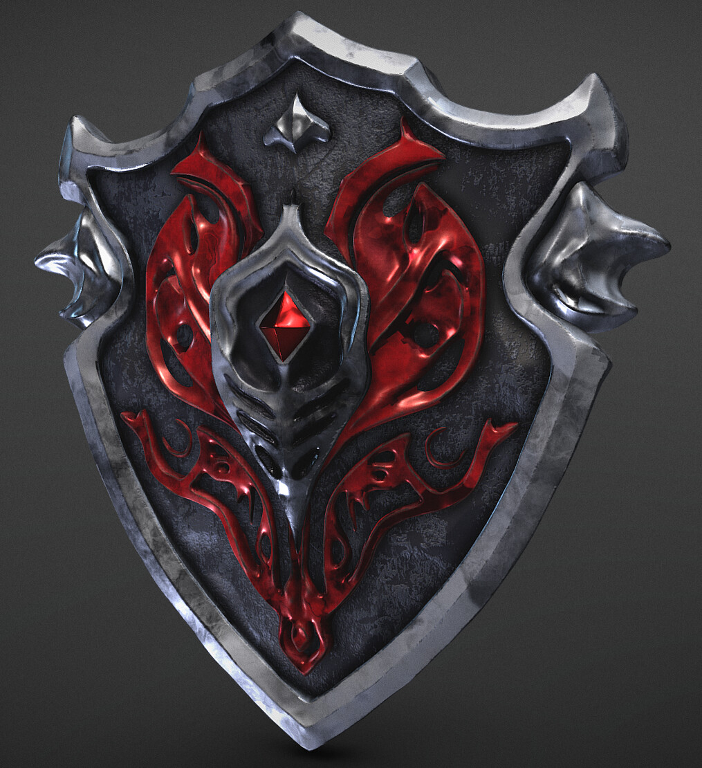 ArtStation - Demonic/Elven Shield CPL3