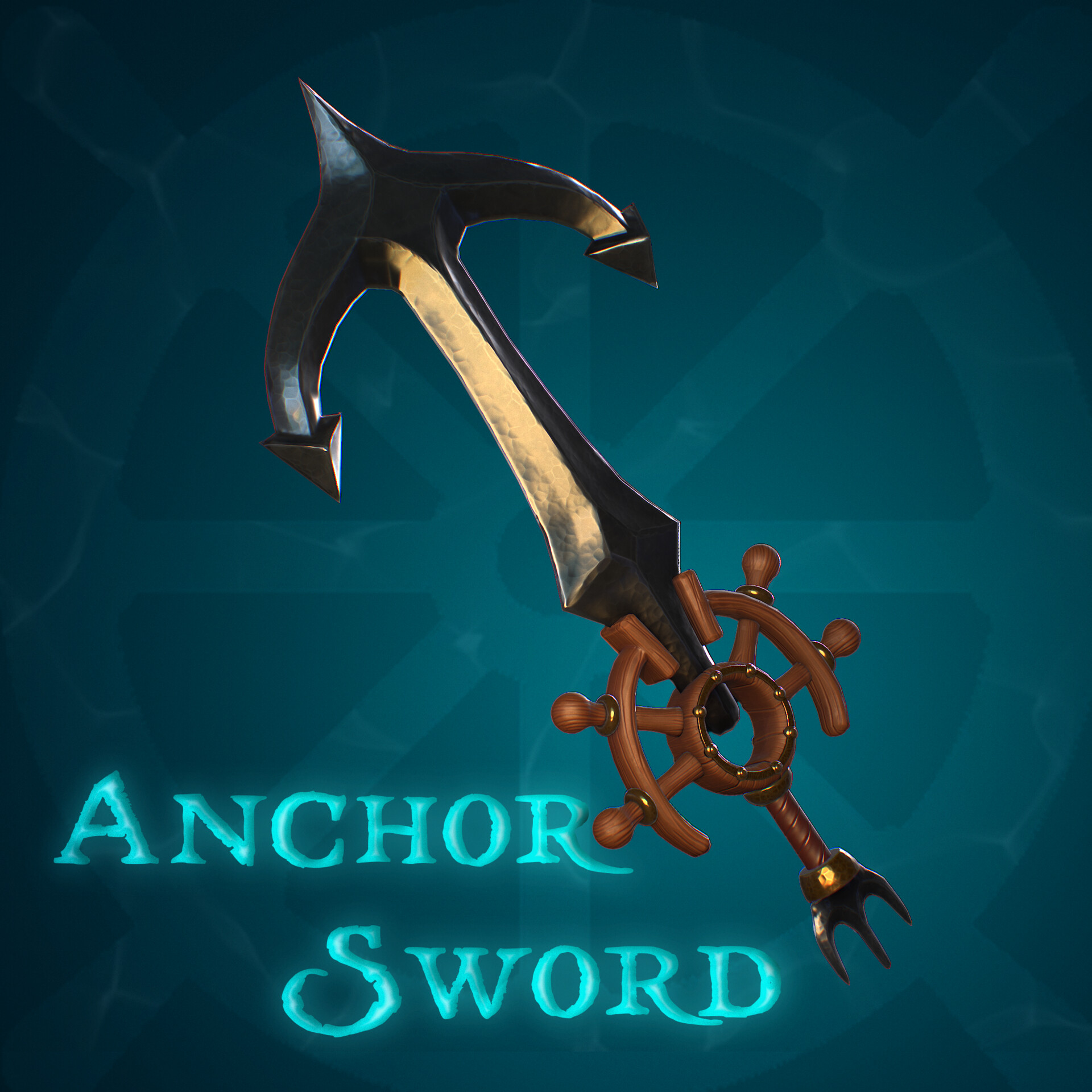 ArtStation - Anchor Sword