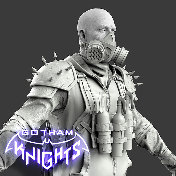 ArtStation - Gotham Knights Freak NPC