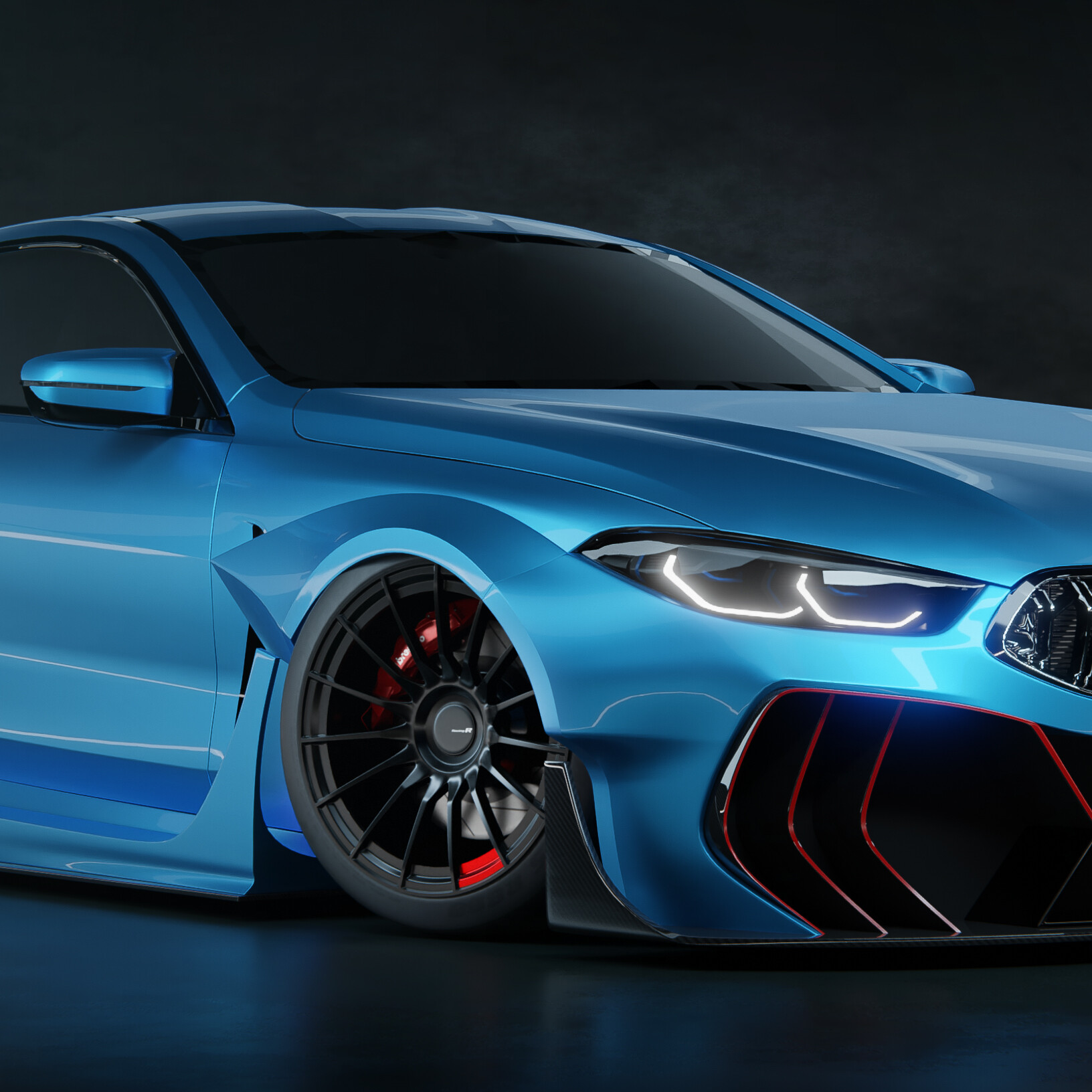 ArtStation - BMW M8 Lighting and Render