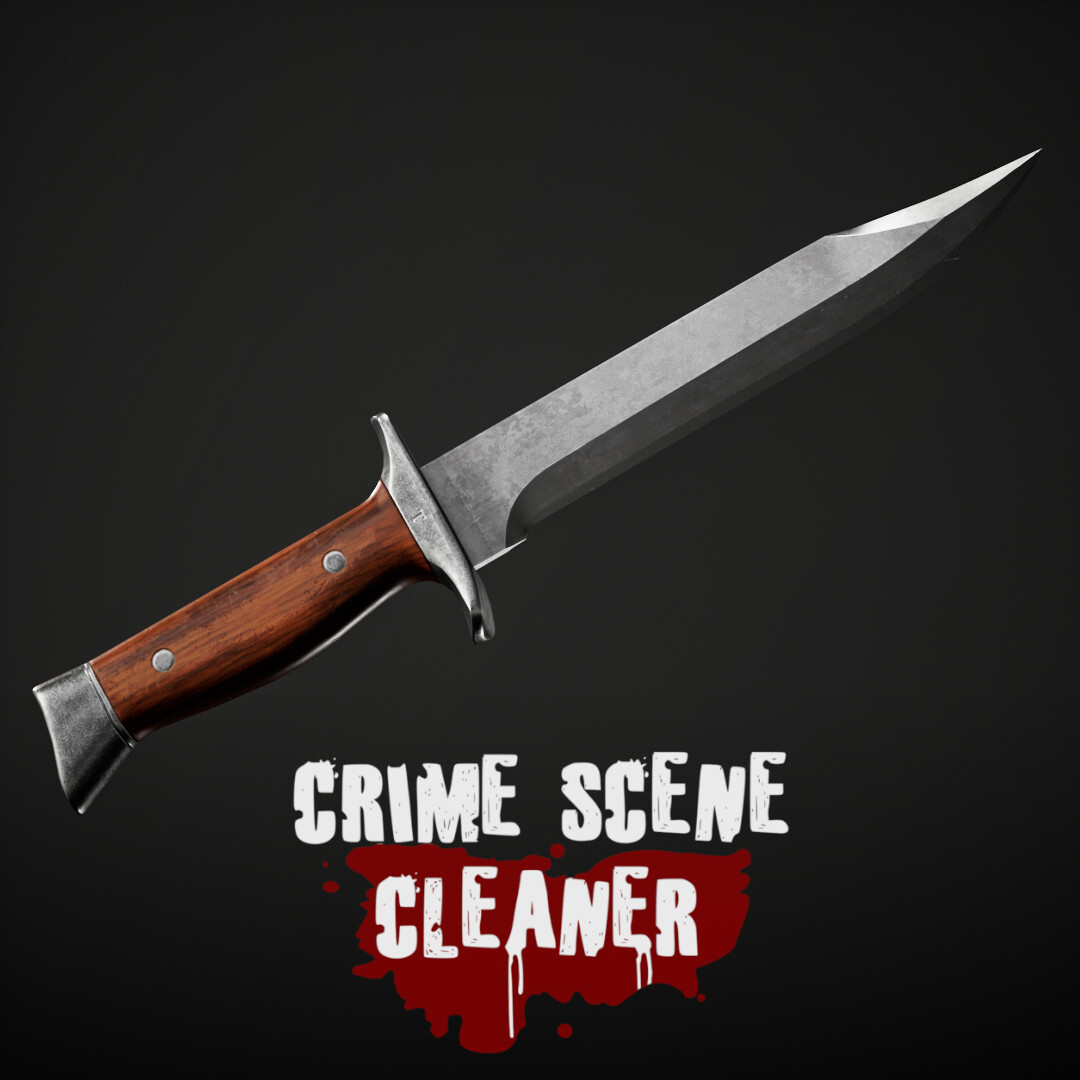 ArtStation - Crime Scene Cleaner - Inspectables 02