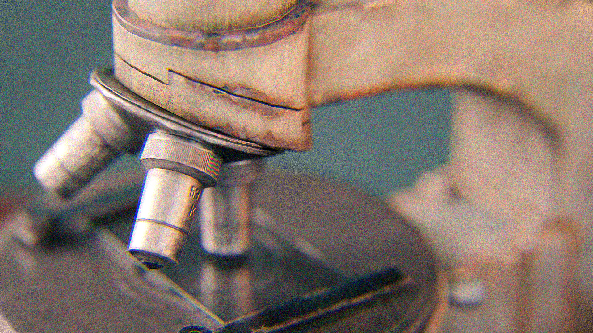ArtStation - Vintage Microscope ( VR game asset )