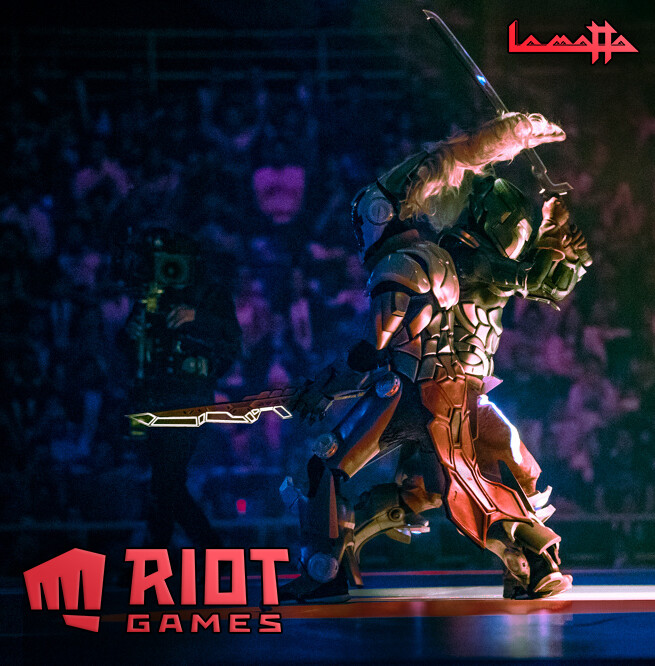 ArtStation - 3D Printed Armature for Riot Games - CBLOL 2016 Brasil ...