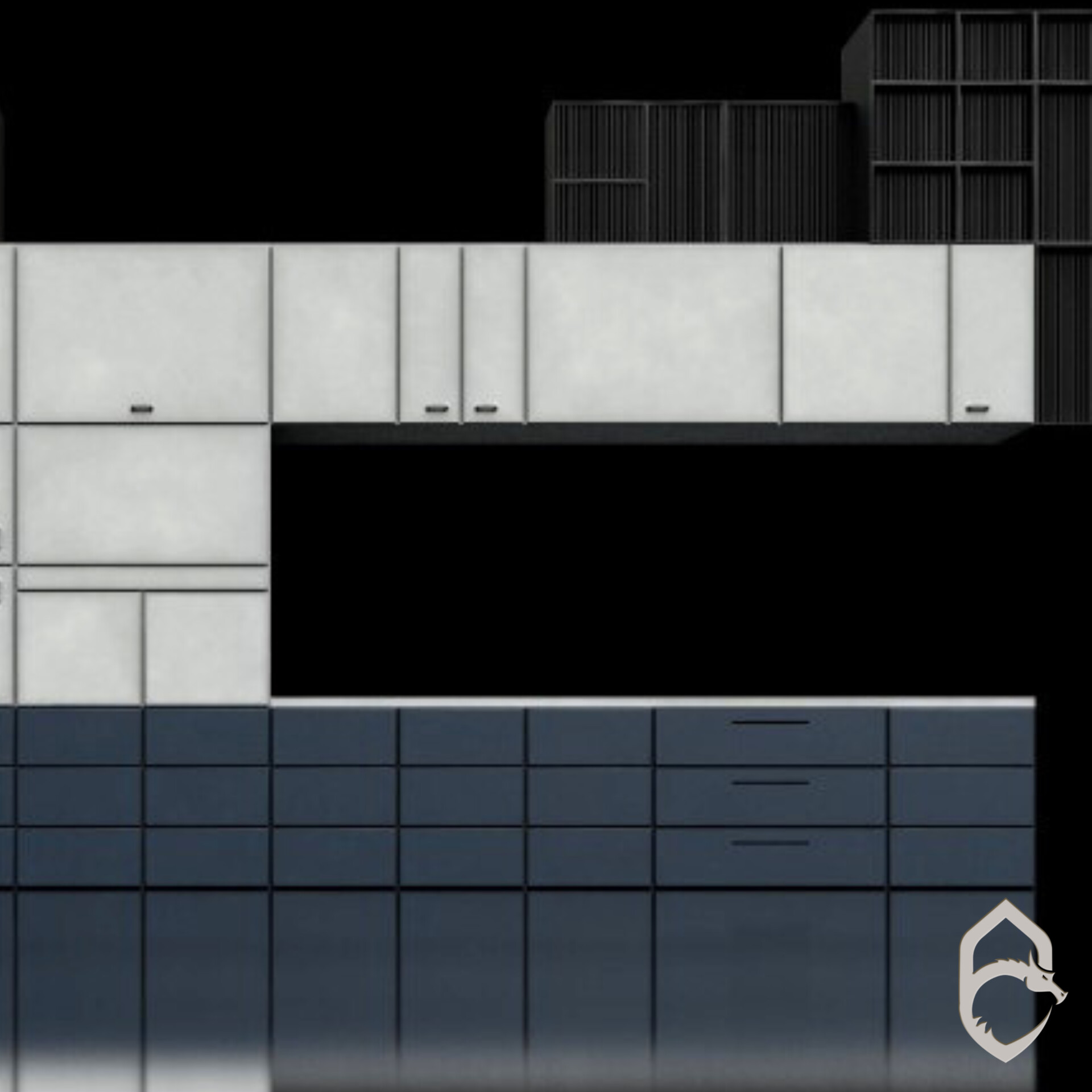 ArtStation - Laboratory Counters