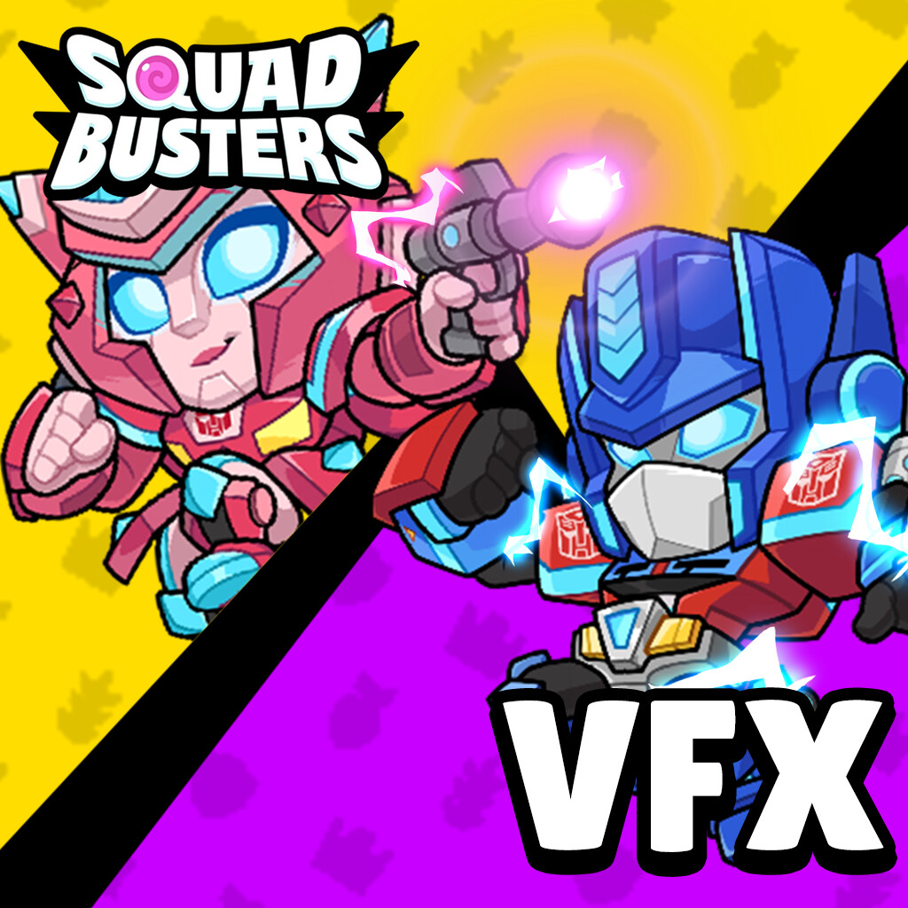 ArtStation - Squad Busters - VFX (feat. Transformers)