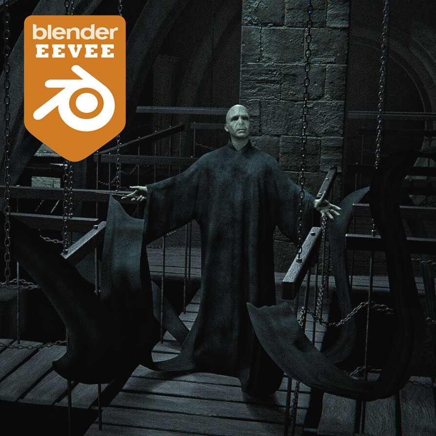 ArtStation - Lord Voldemort - Blender Short || EEVEE