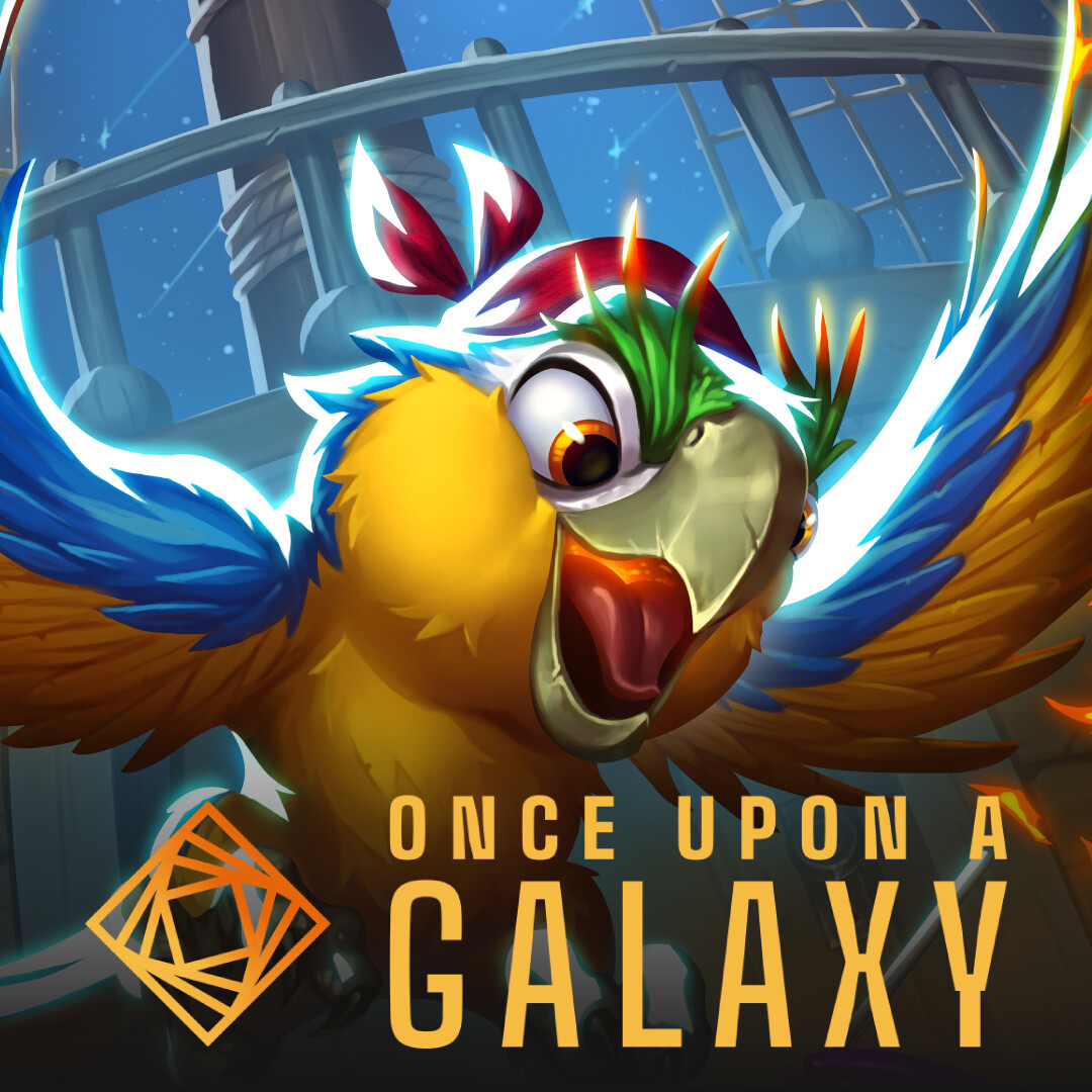 ArtStation - Once Upon a Galaxy - Blackbeard's Parrot