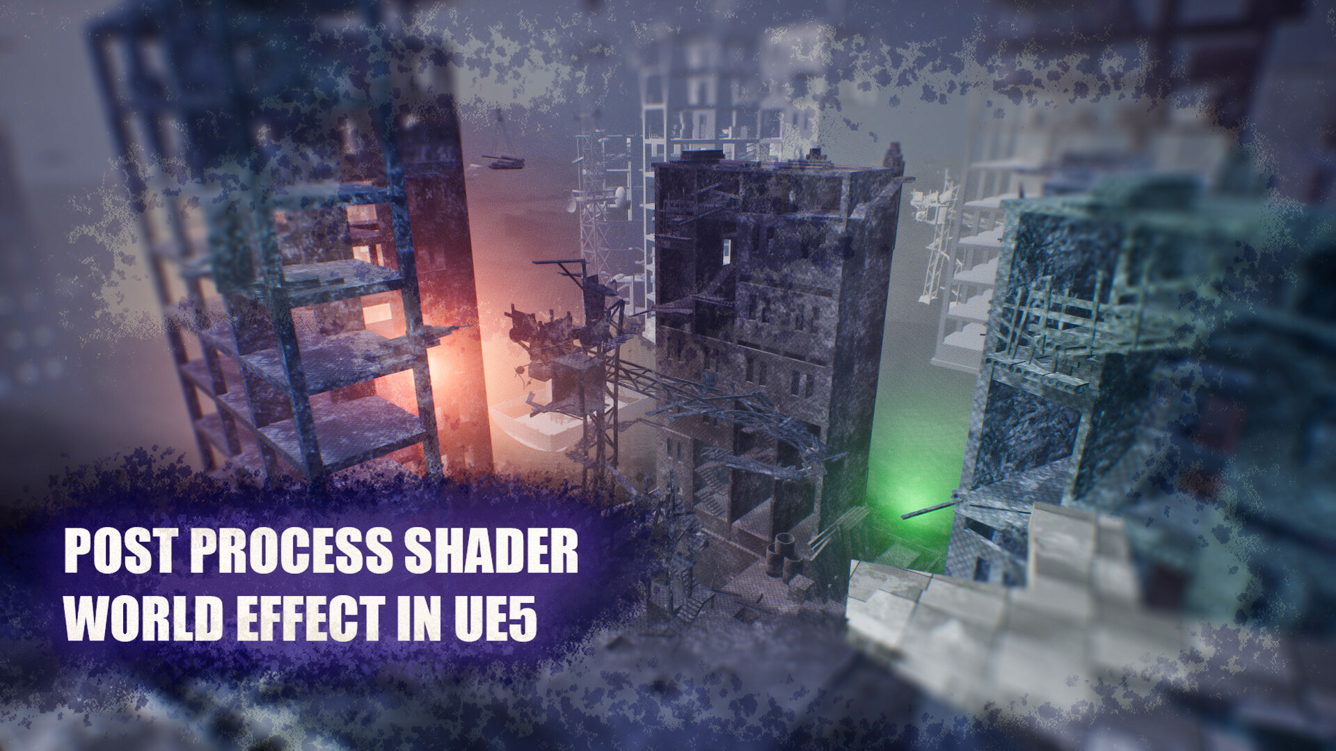 ArtStation - Post Process Shader - World Effect in Unreal Engine 5