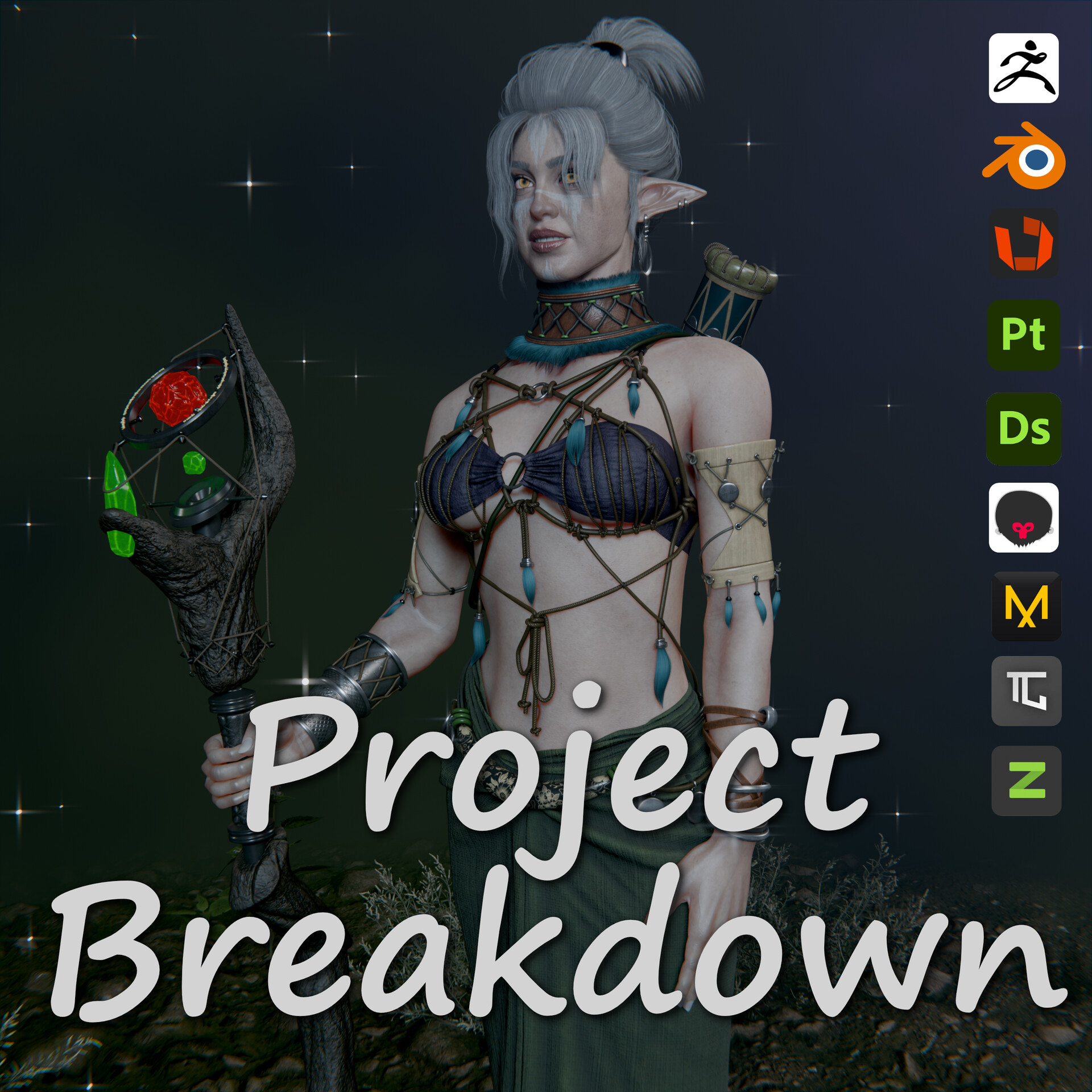 ArtStation - Owner of a Wetland (Project Break Down)