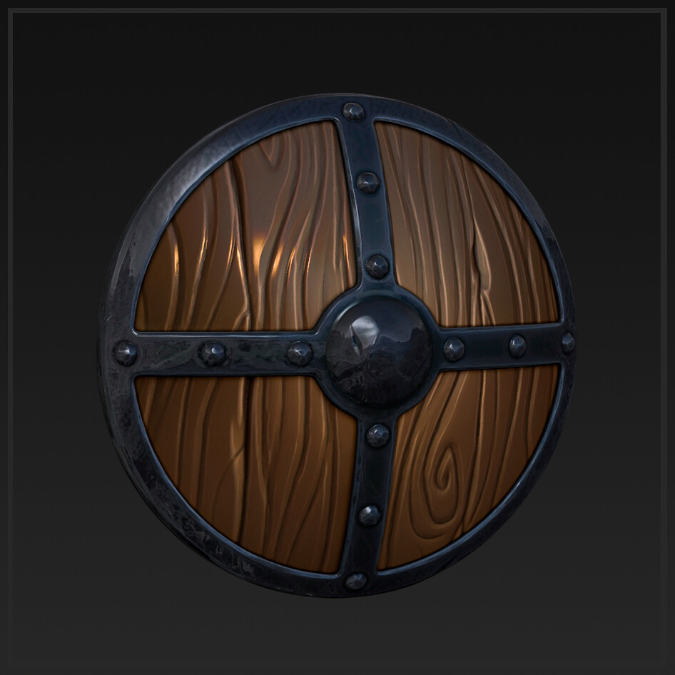 ArtStation - Stylized shields