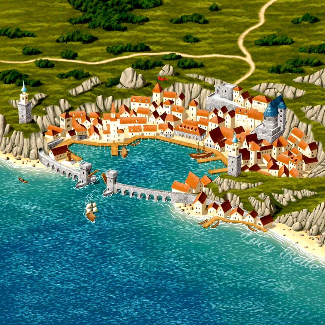 ArtStation - Map Artwork