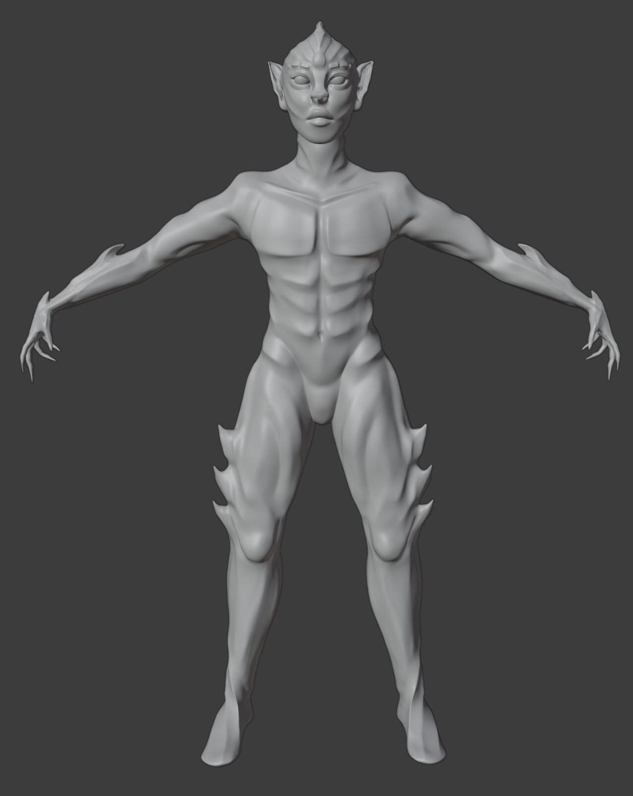 ArtStation - Humanoid 3D Sculpt Study