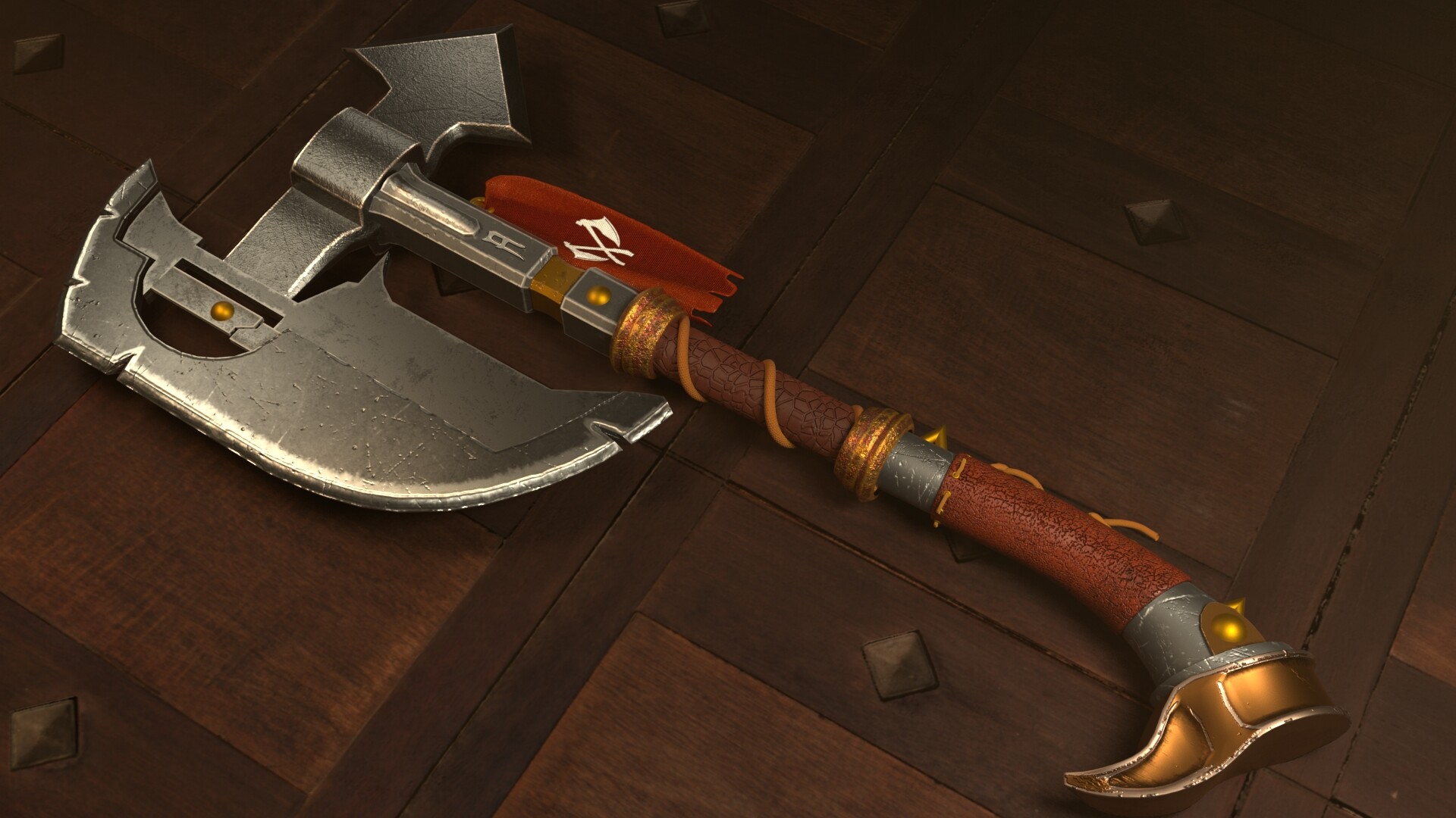 ArtStation - War AXE 3D work
