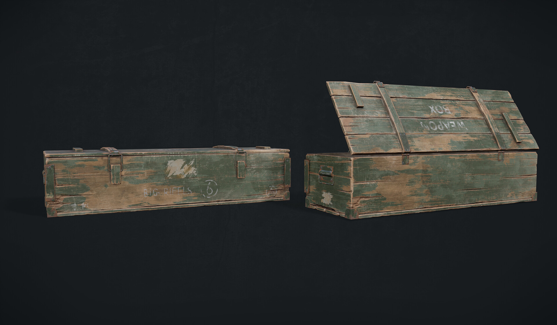 ArtStation - Long Weapon Box