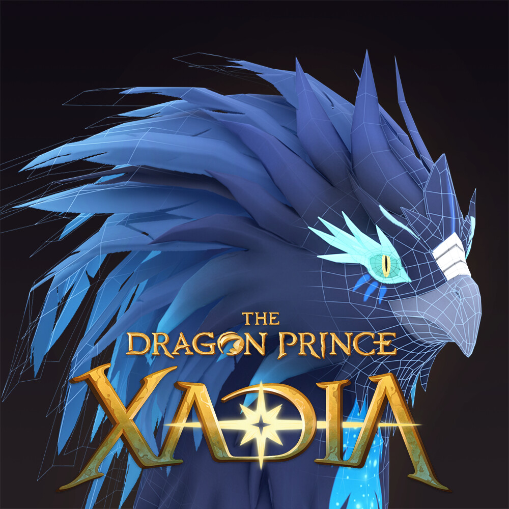 ArtStation - The Dragon Prince: Xadia - NPC: Creatures (Moon Phoenix, Moon Moth)