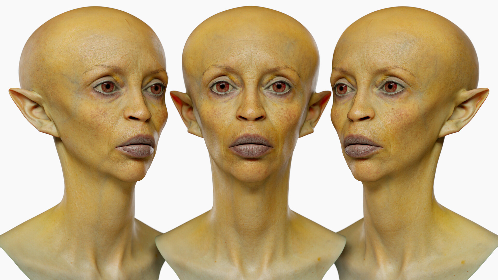 ArtStation - Exomorphs - Before and After