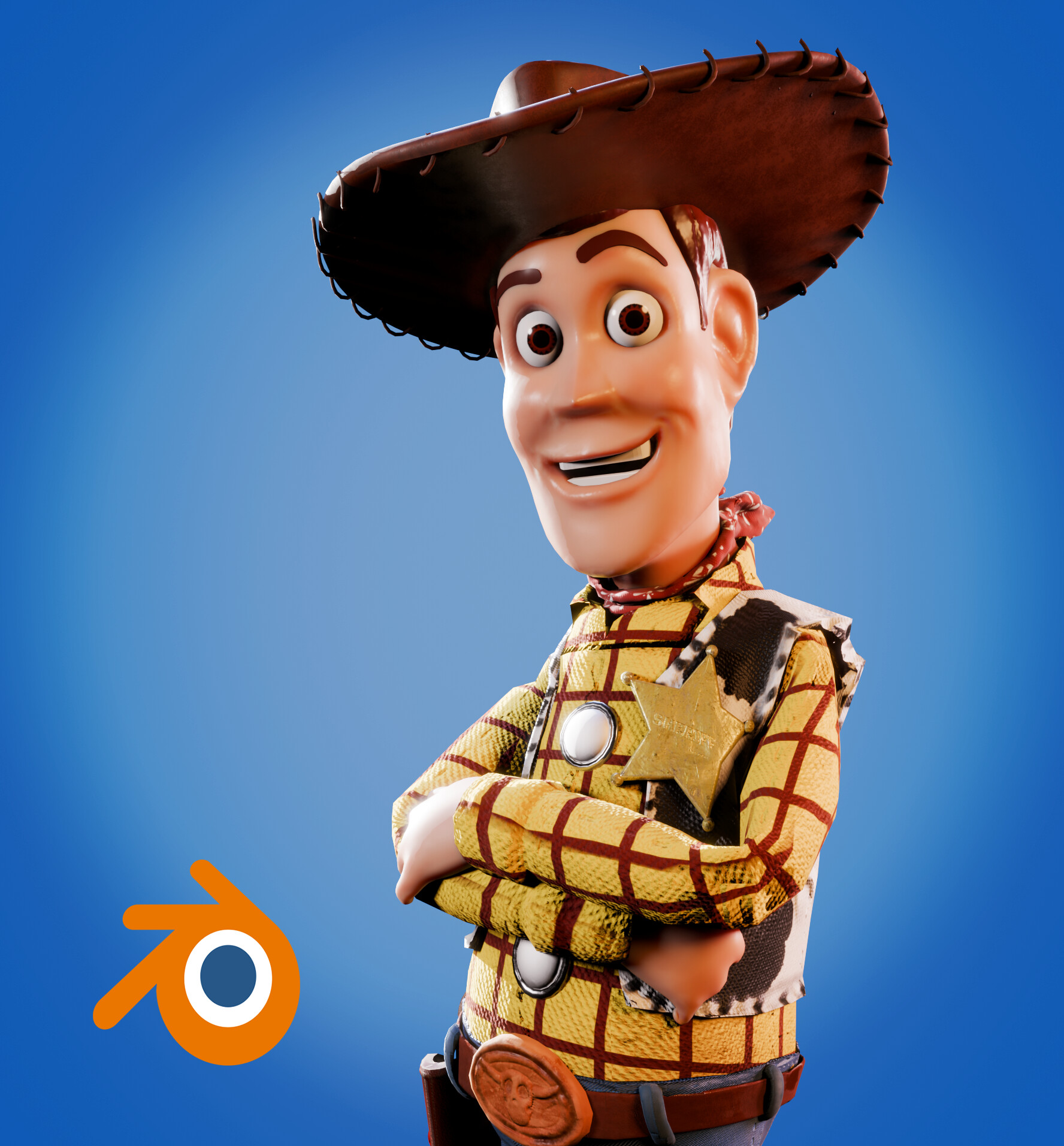 ArtStation - Sheriff Woody Pride