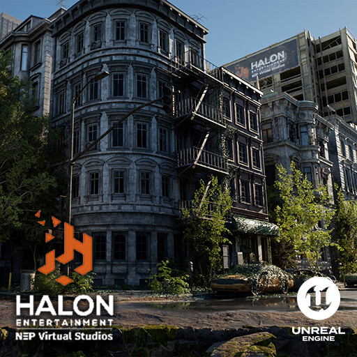ArtStation - Corner Building (Trilith Demo)