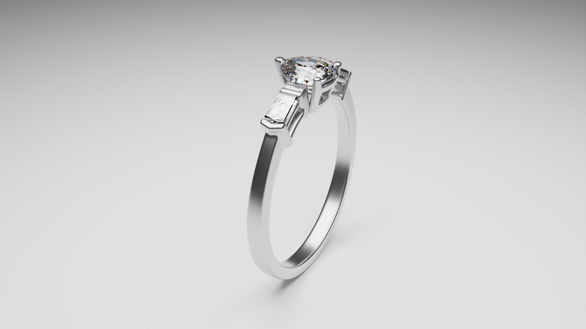 ArtStation - Diamond_Ring_3D_Model