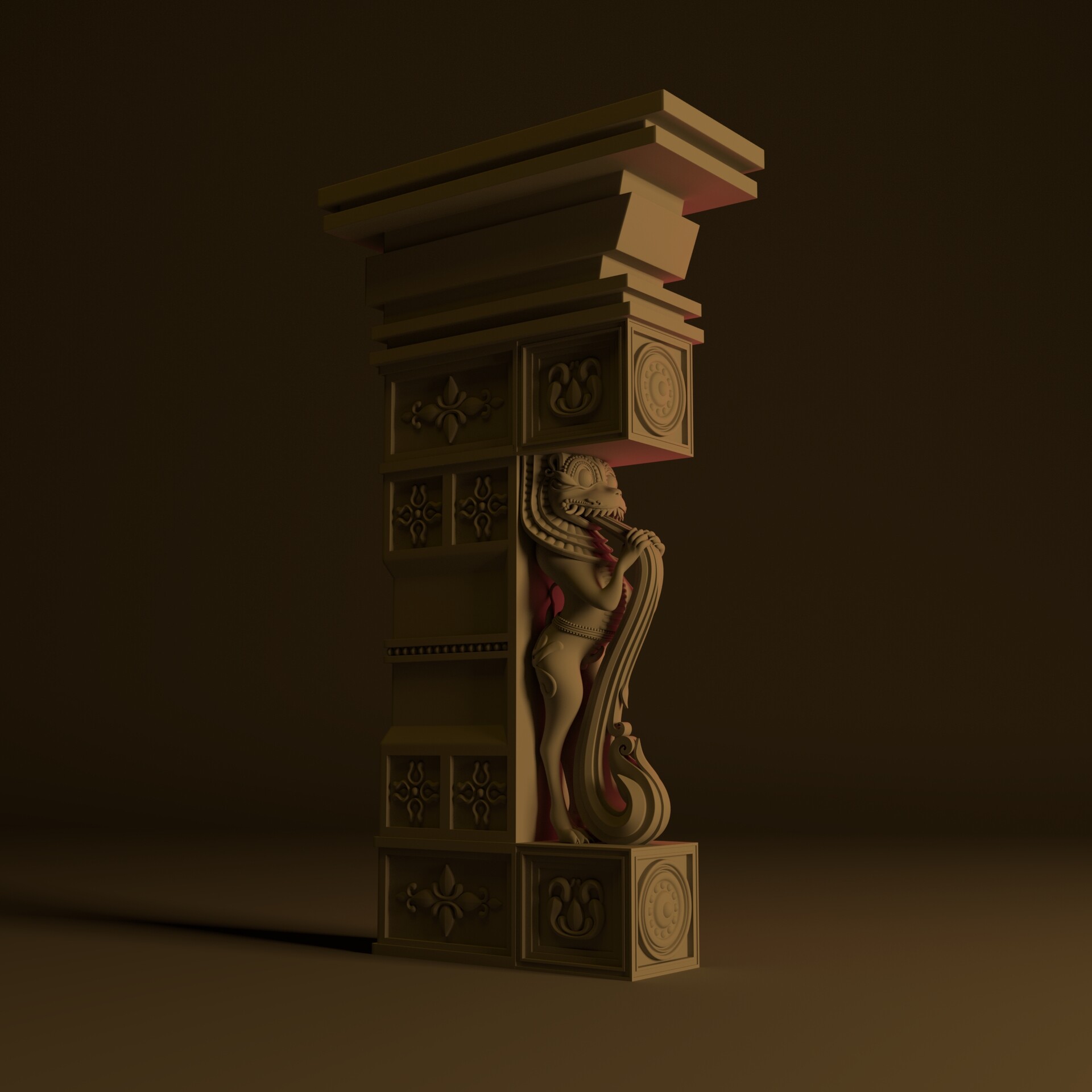 ArtStation - VYALI Statue