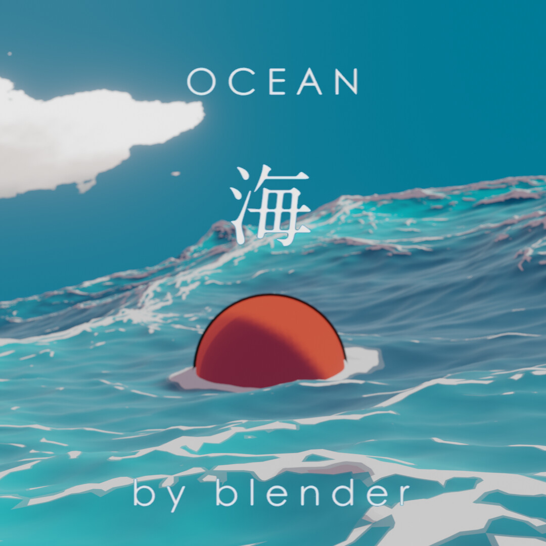 ArtStation - Stylized Ocean(2021)