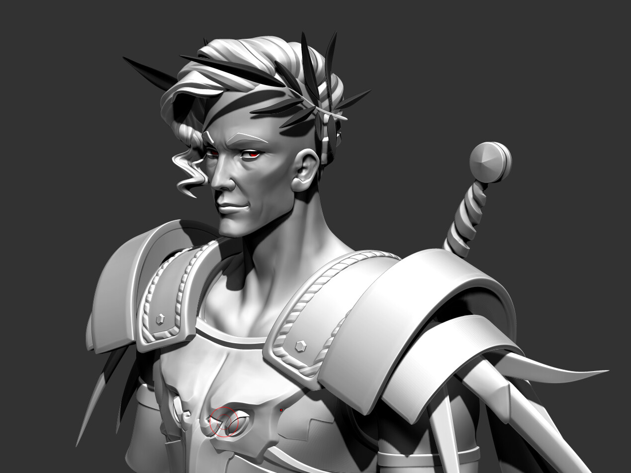ArtStation - Ares quick sculpt