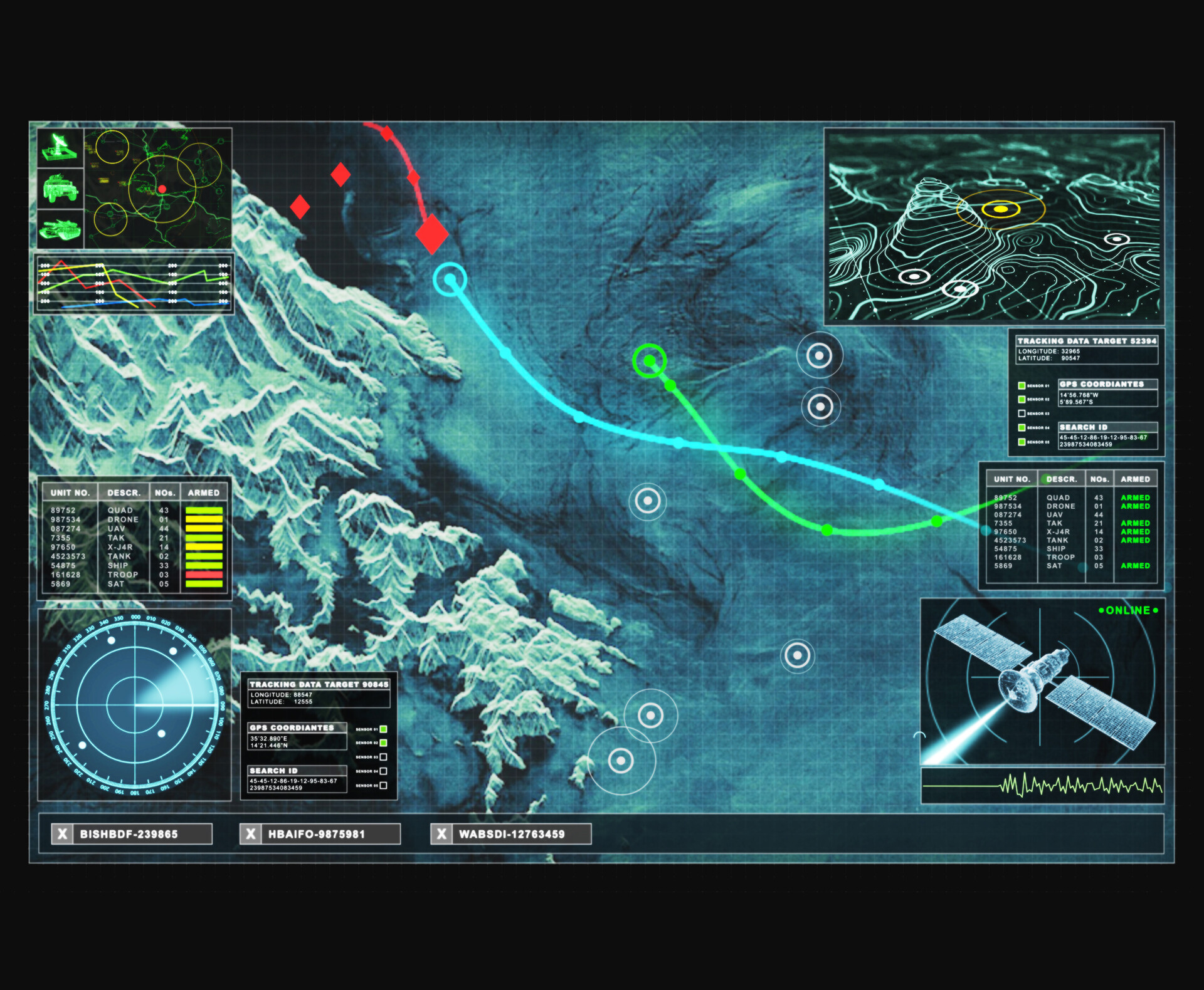 ArtStation - Map Screen