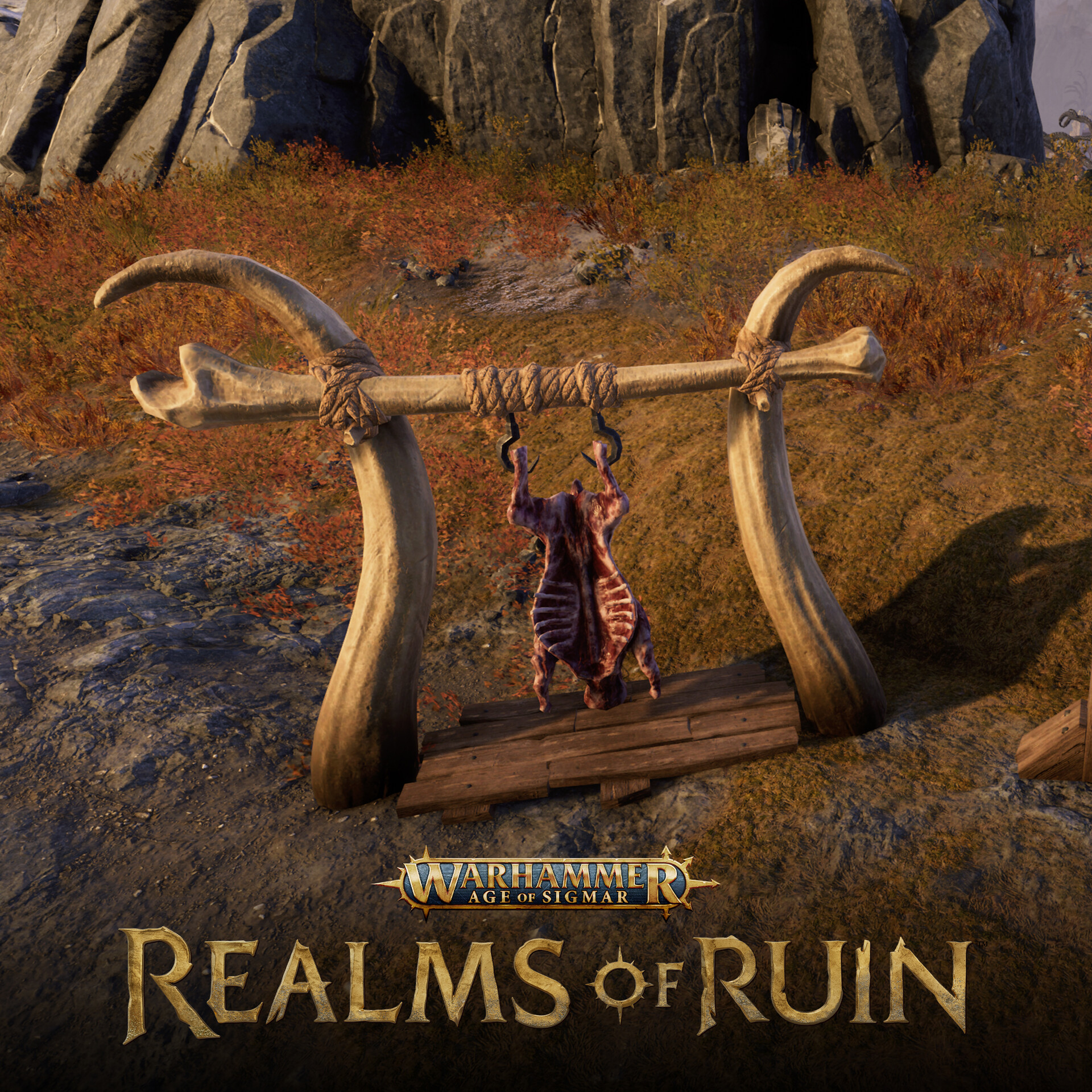 ArtStation - Warhammer Age of Sigmar: Realms of Ruin | Meat Racks