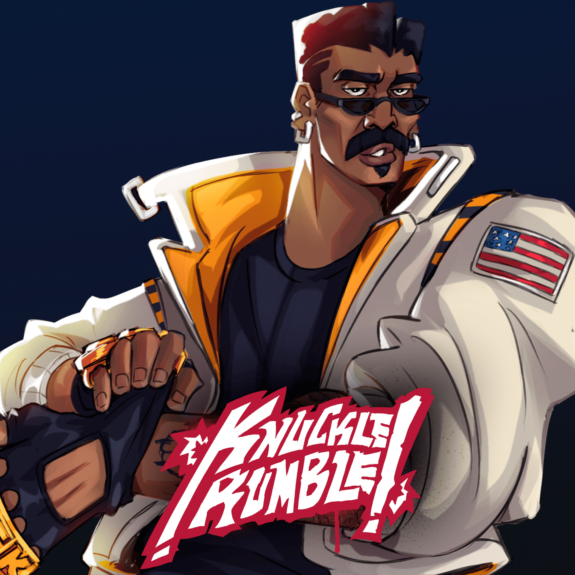 ArtStation - Jackie - KNUCKLE RUMBLE! PROJECT