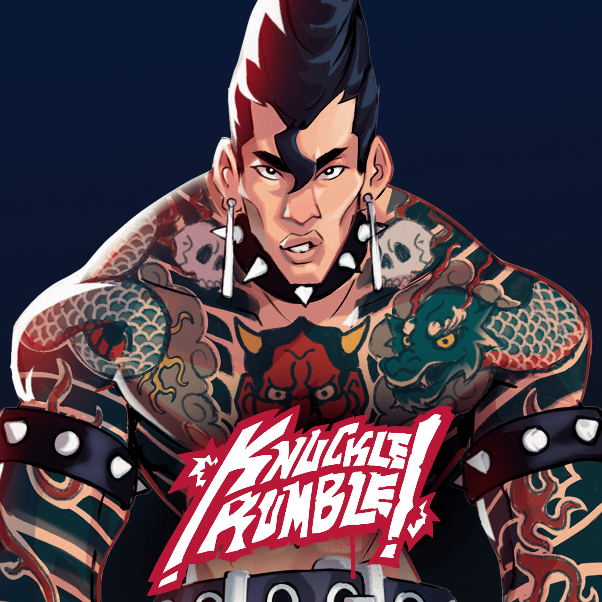 ArtStation - Lee - KNUCKLE RUMBLE! PROJECT