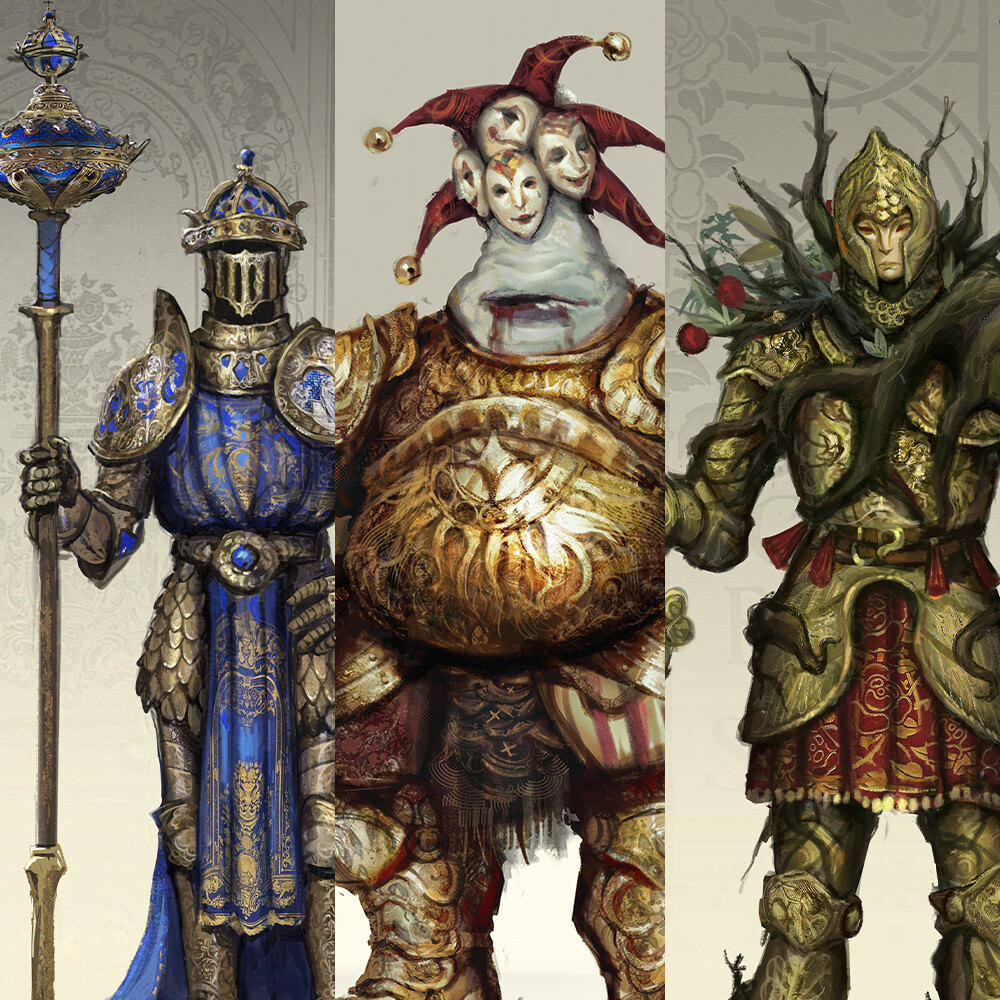 ArtStation - Golden Knights