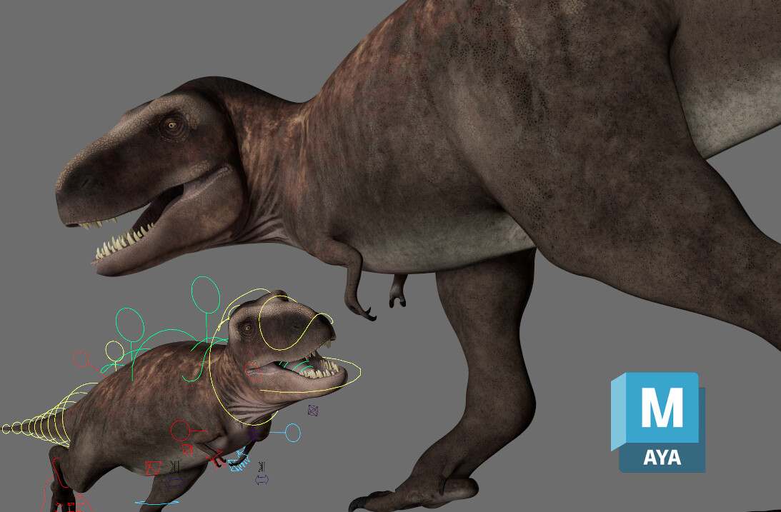 ArtStation - T-Rex Animations