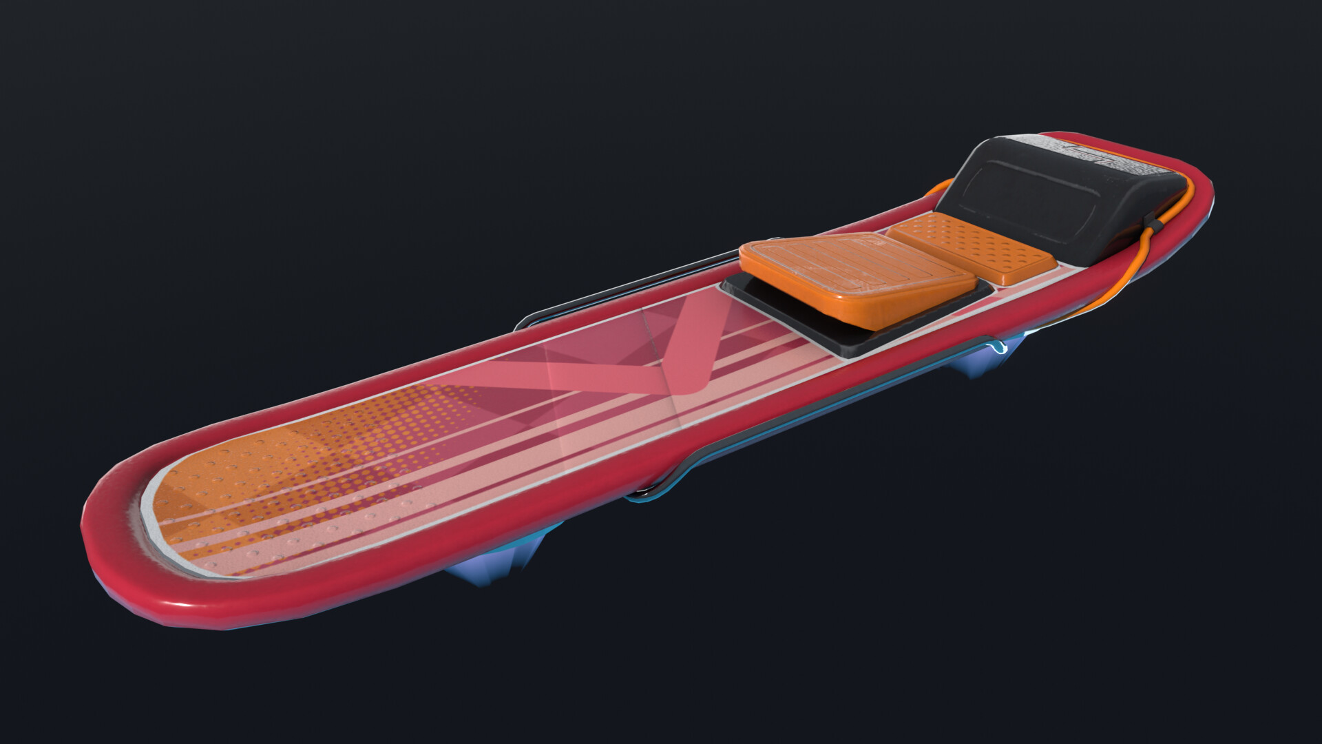 ArtStation - Sci-Fi Hoverboard 3D Game Ready