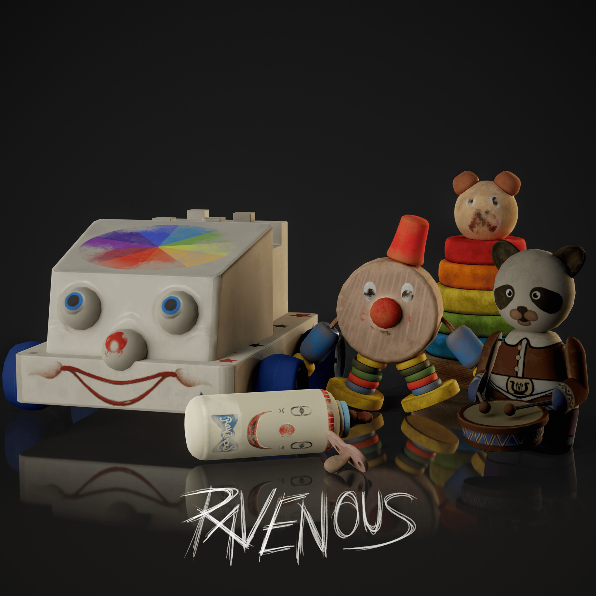 ArtStation - RAVENOUS - Game Ready Assets