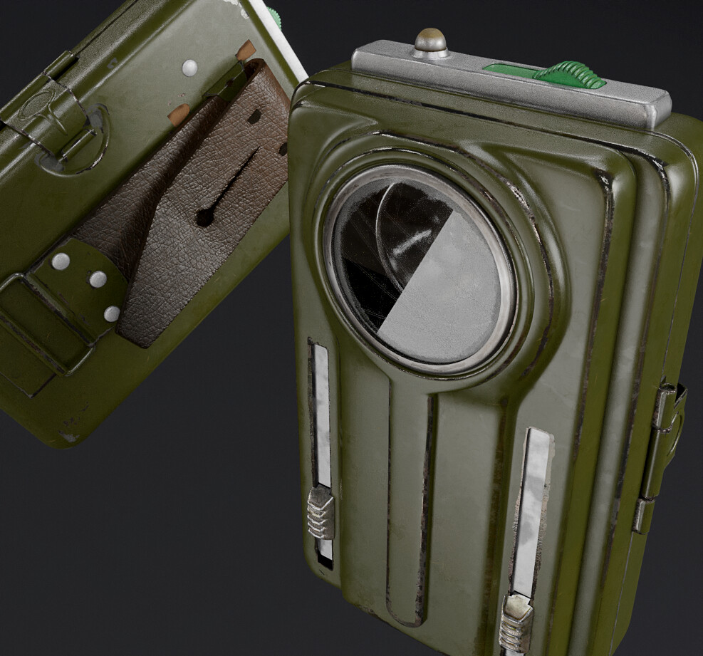 ArtStation - Military signal flashlight
