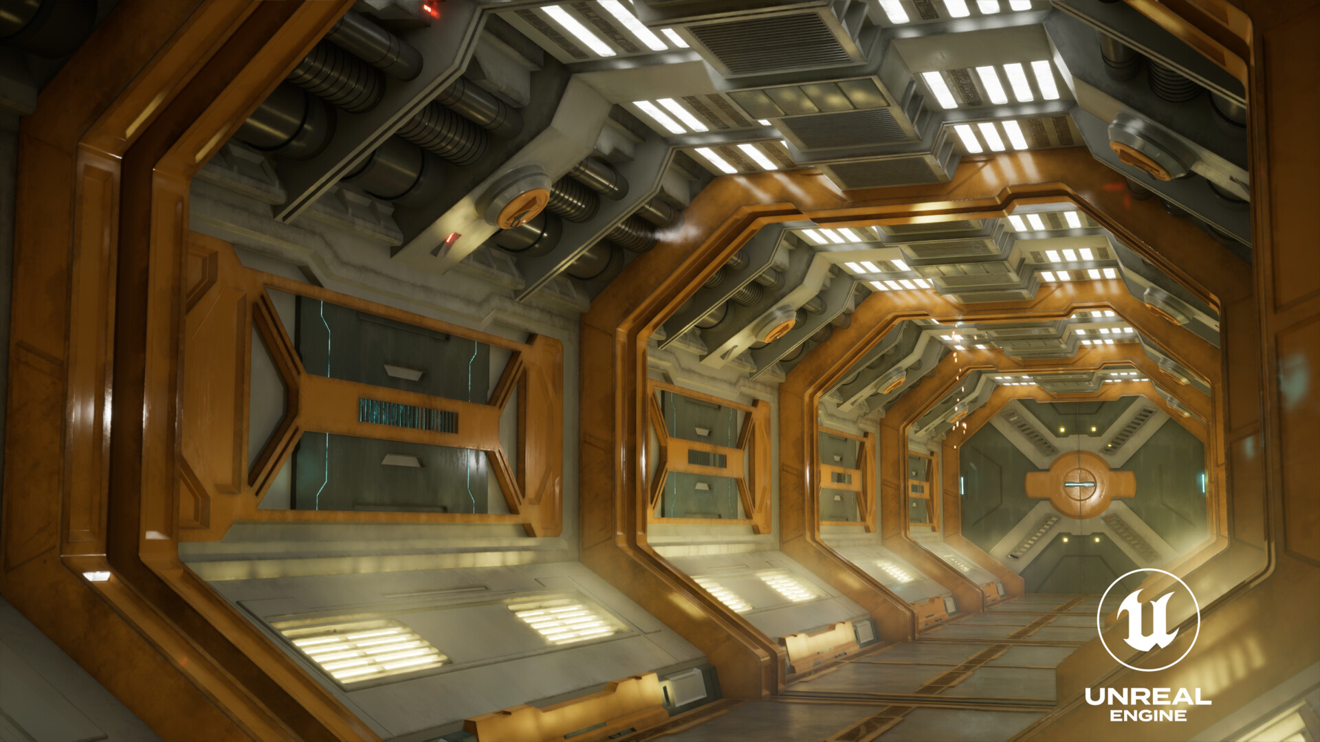 ArtStation - Sci-Fi Modular Corridor