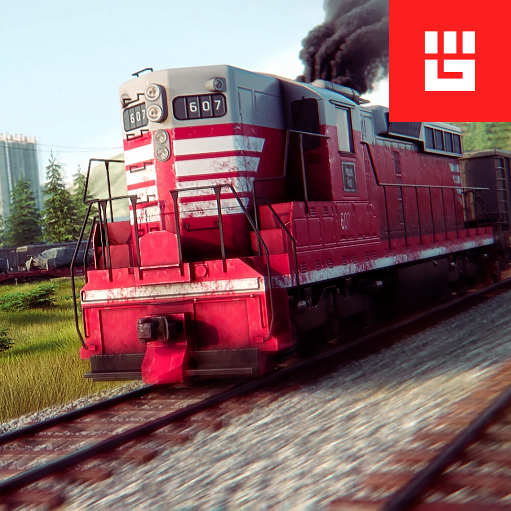 ArtStation - Train Simulator 2018 - mobile game trailer