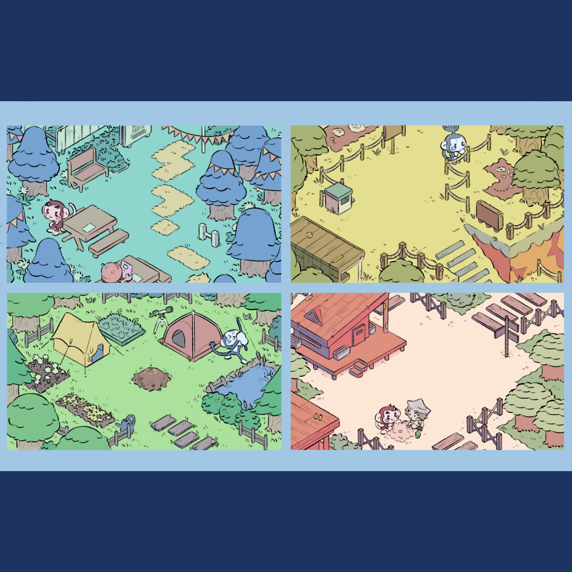 ArtStation - Oliva's Journey Game Concepts