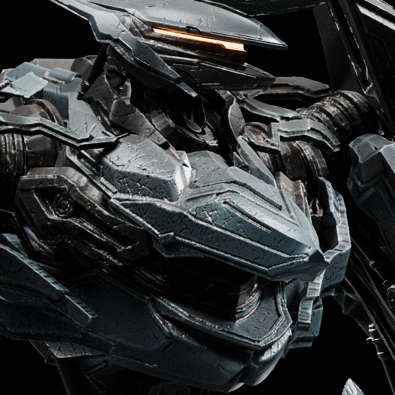 ArtStation - Armored Core Fanart Sculptober