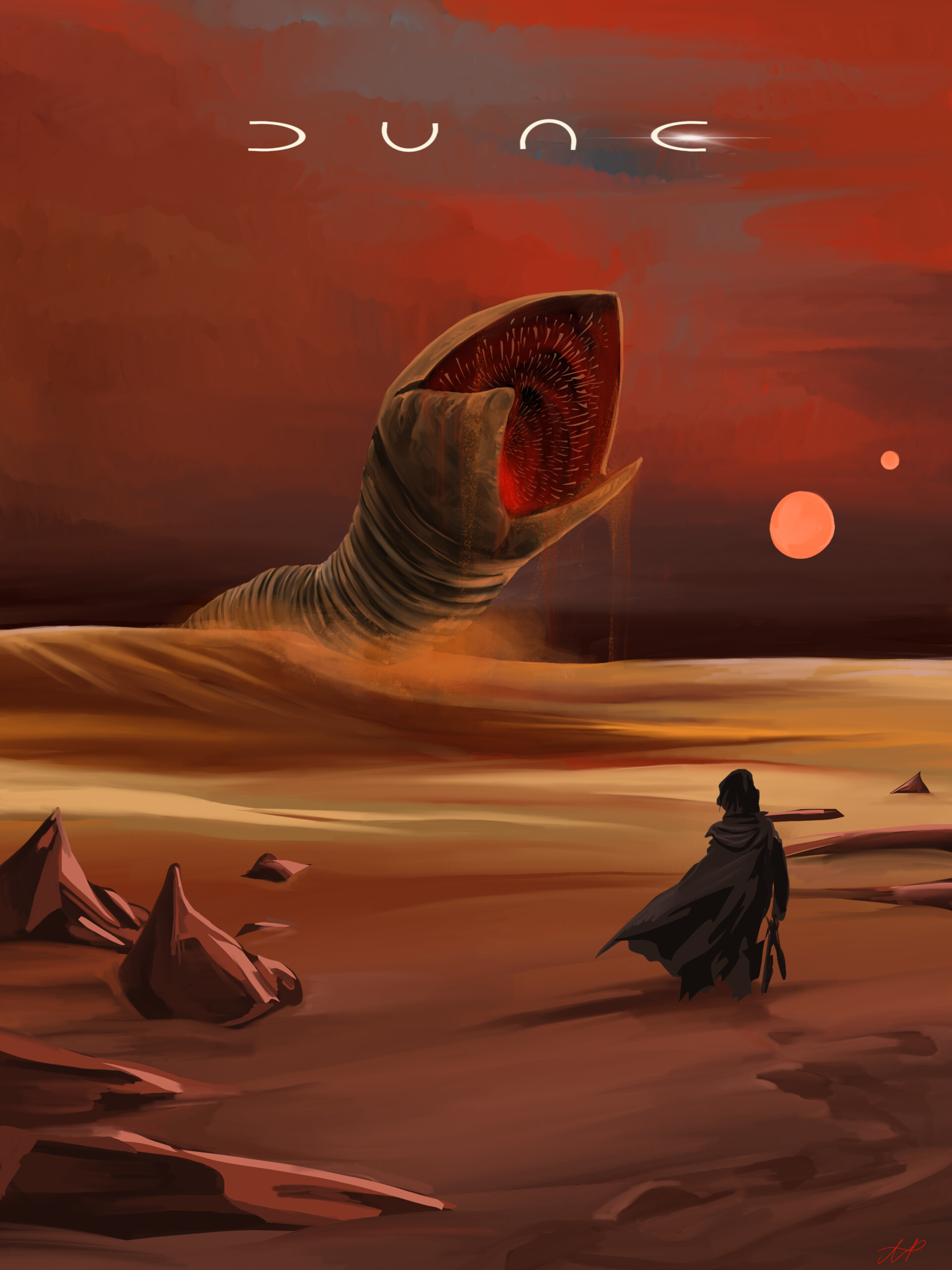 ArtStation - Dune poster