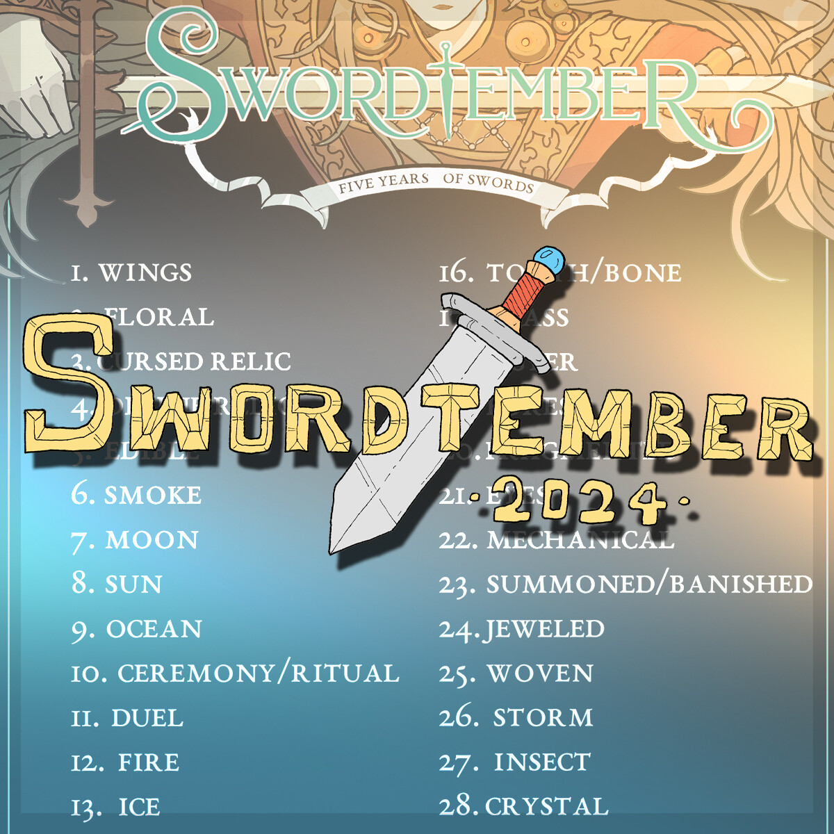 ArtStation - Swordtember 2024, Full Collection