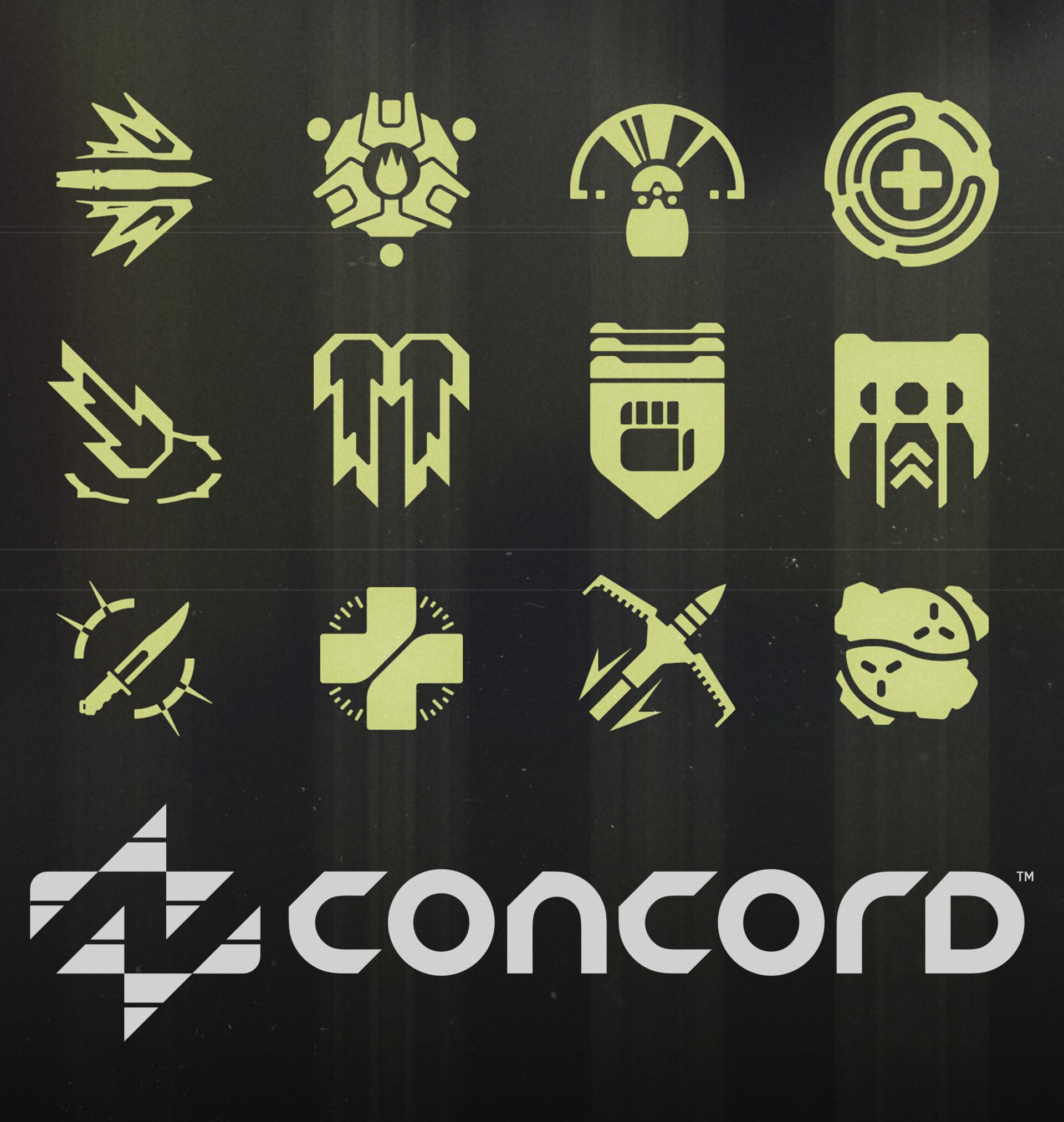 ArtStation - Concord - UI Iconography and Decals