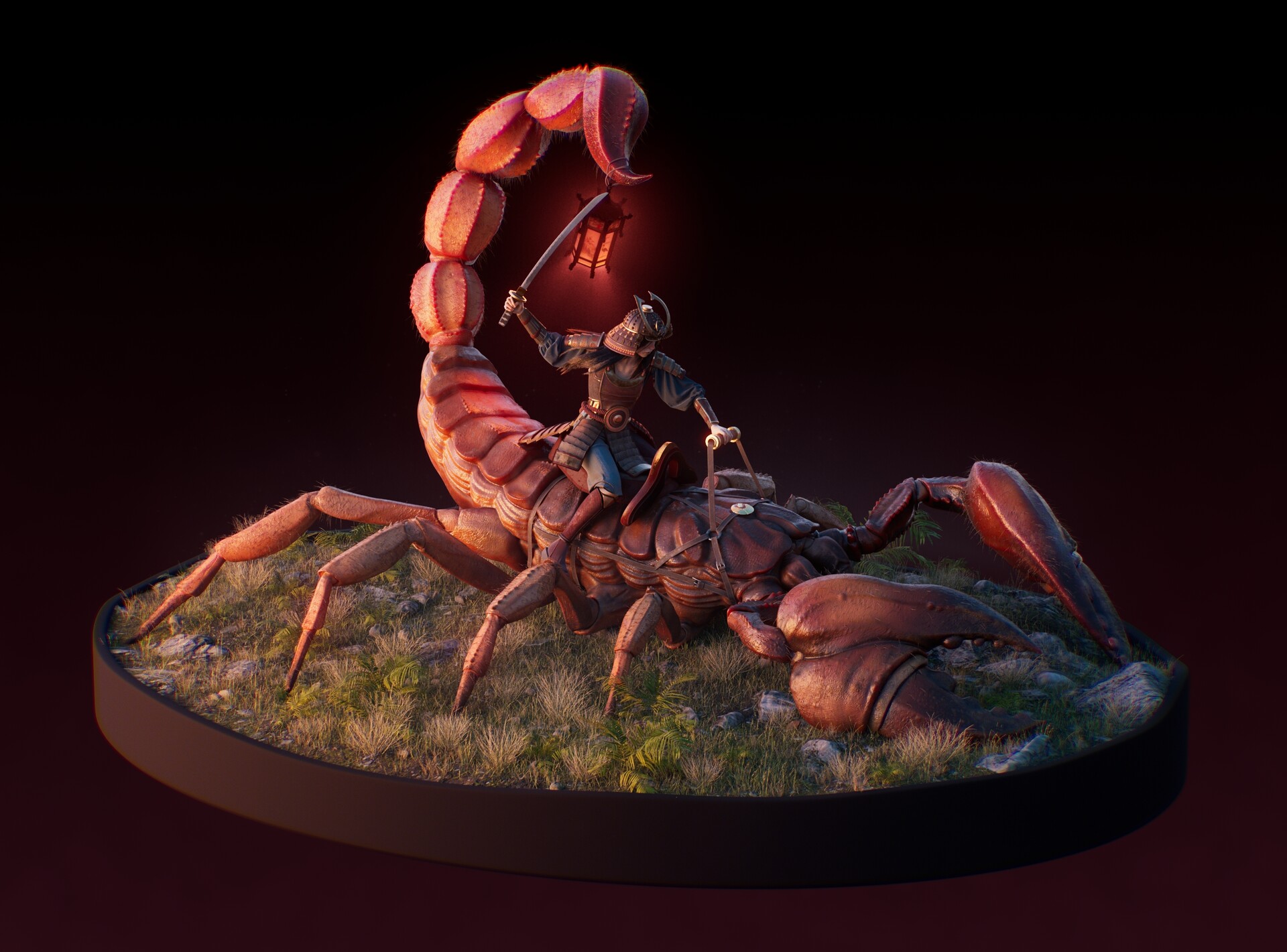 ArtStation - Scorpion Rider