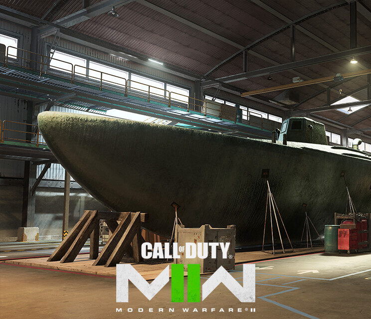 ArtStation - In-game Level Art for Call of Duty MW2 - Hafid Port