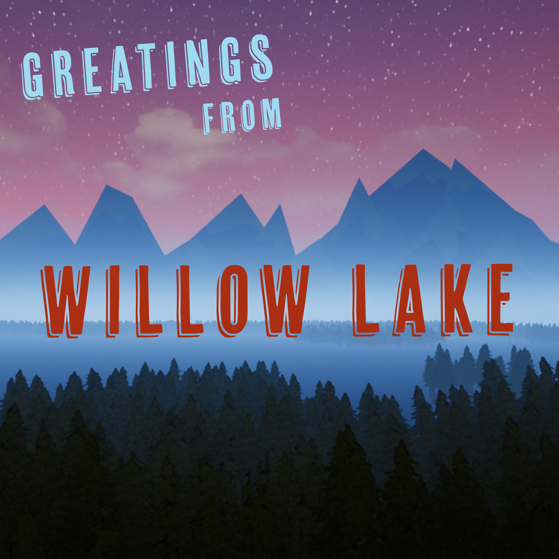 ArtStation - WILLOW LAKE