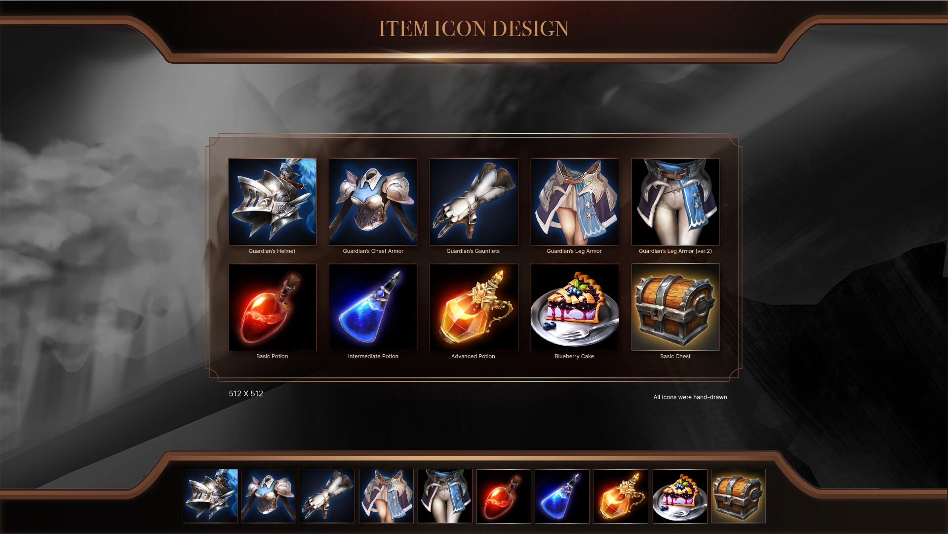 ArtStation - Game icon design