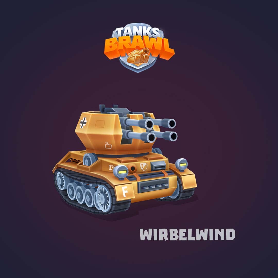 ArtStation - WIRBELWIND | Tanks Brawl